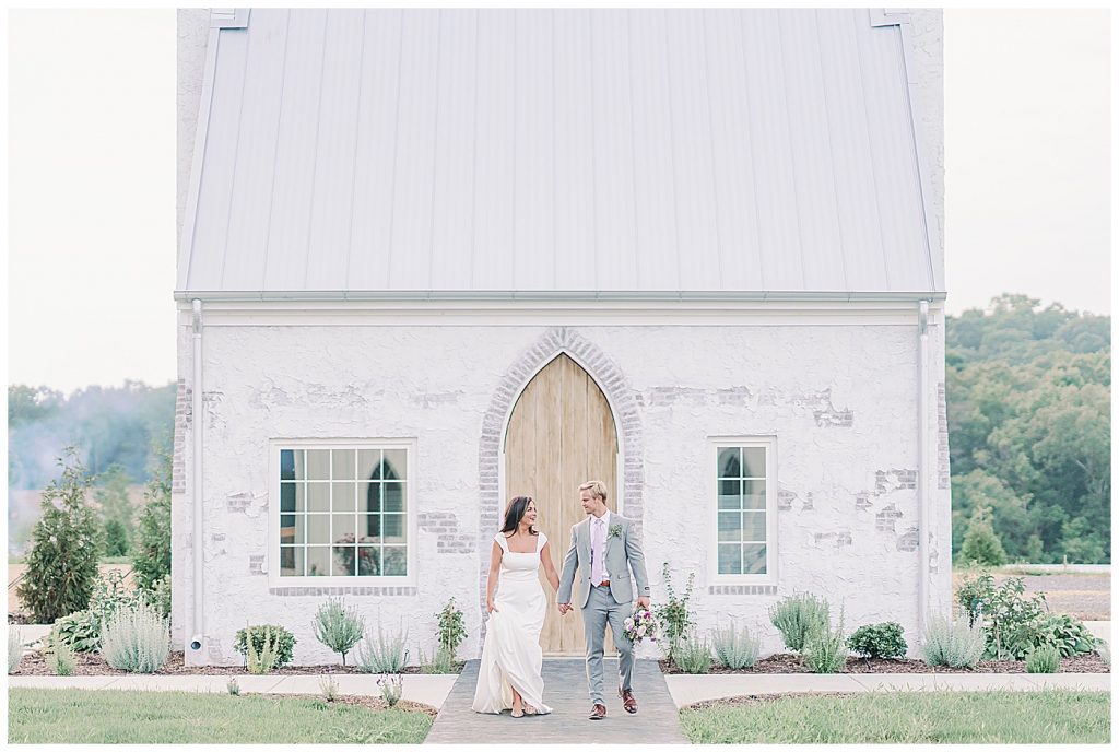 The Perfect White Wedding Chapel: The Highlands Chapel at Howe Farms