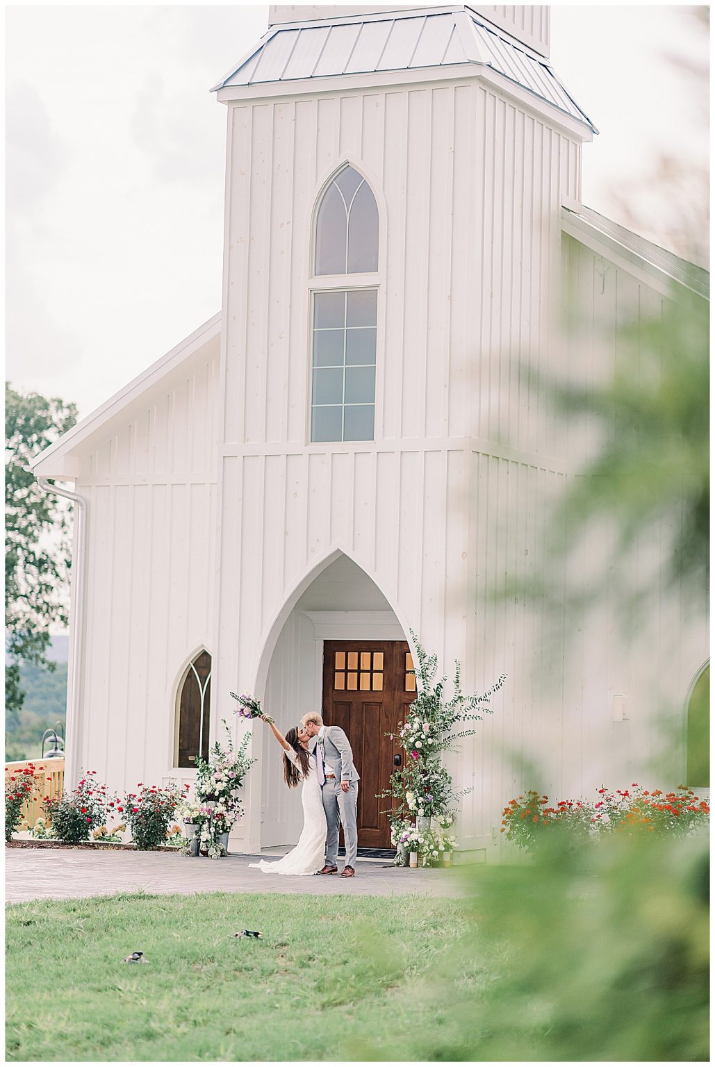 The Perfect White Wedding Chapel: The Highlands Chapel at Howe Farms